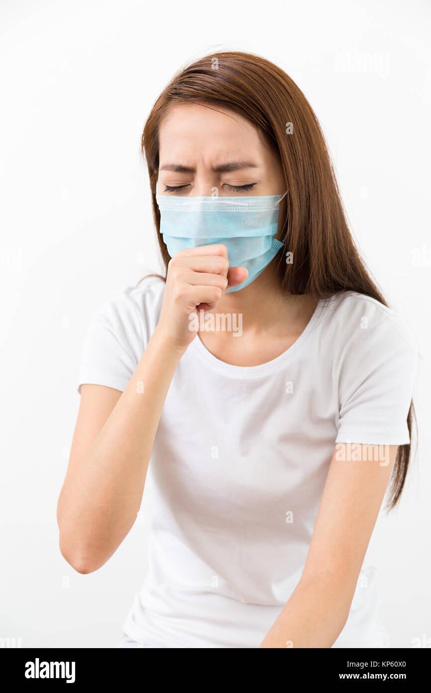 Woman having cold Stock Photo - Alamy