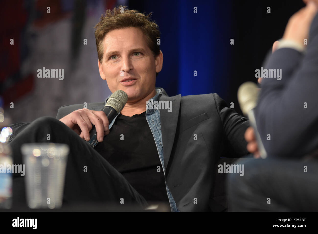 Dortmund, Germany - December 9th 2017: US Actor Peter Facinelli (* 1973 ...