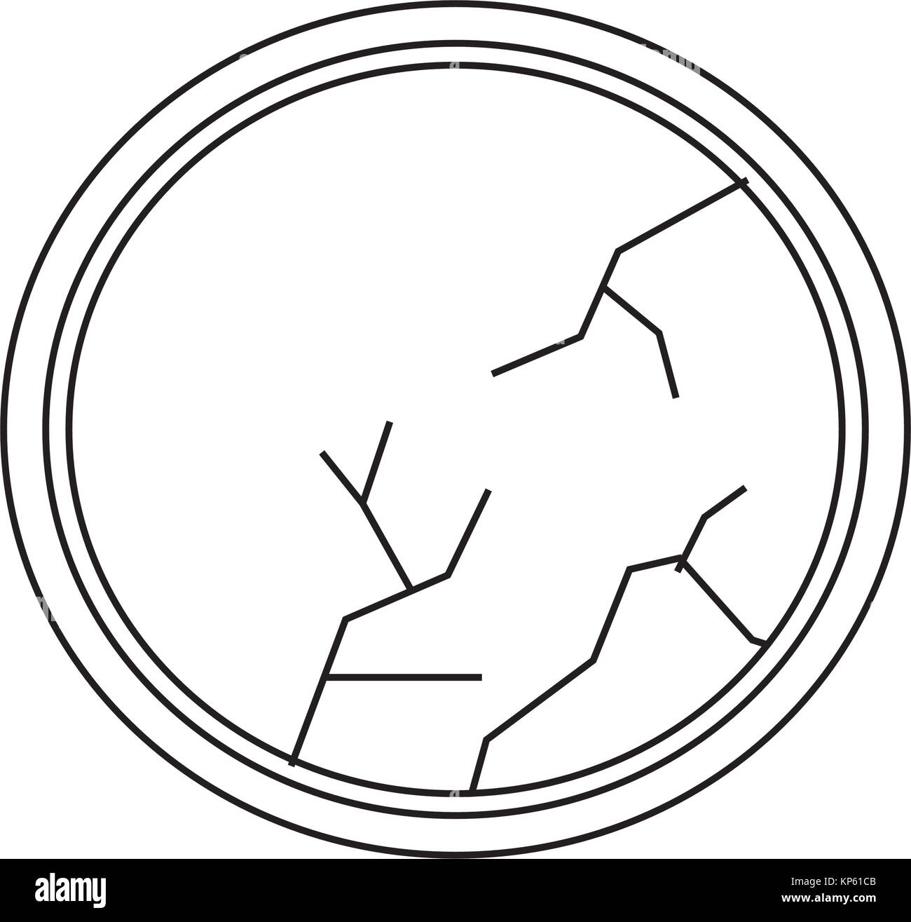 circular mirror icon image Stock Vector Image & Art - Alamy