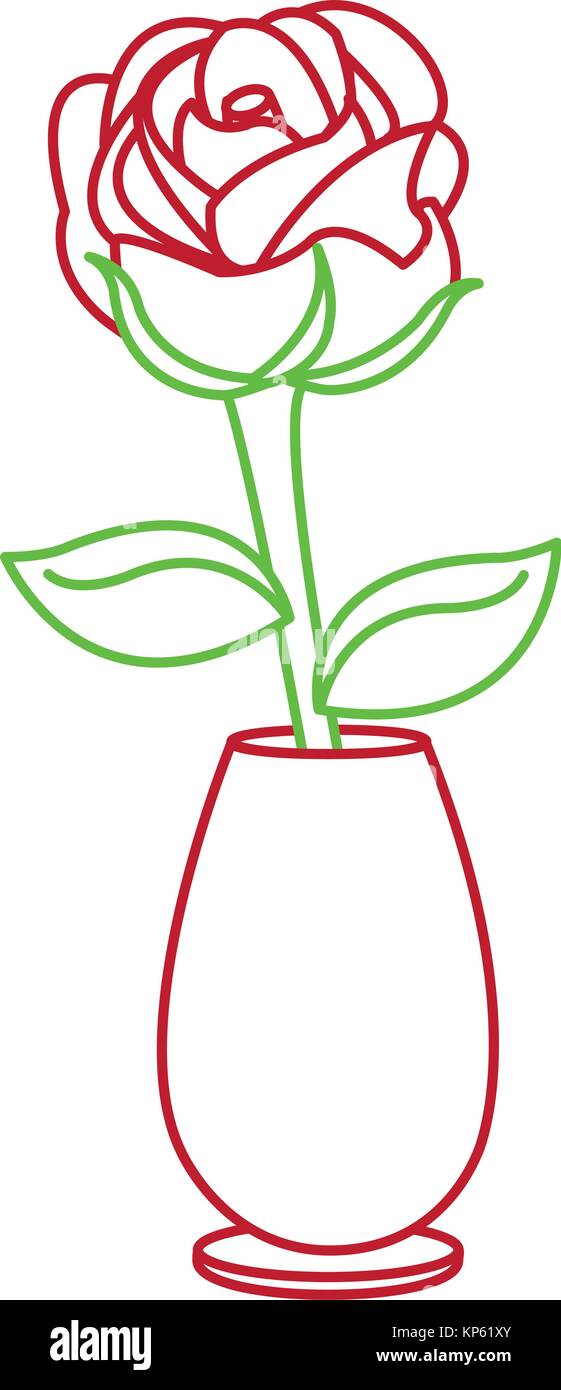 Rose decoration design Stock Vector Image & Art - Alamy