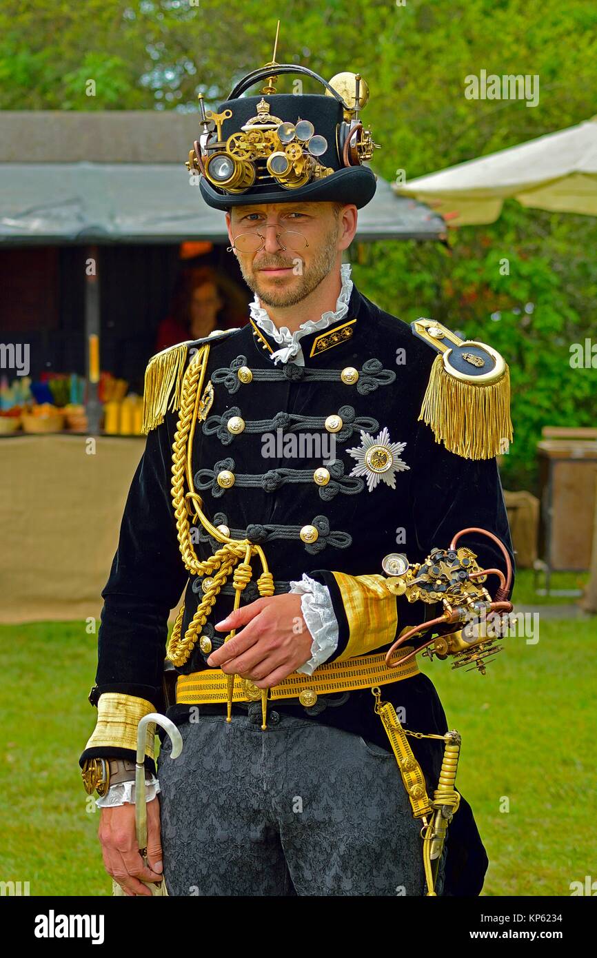 Steampunk Military Officer