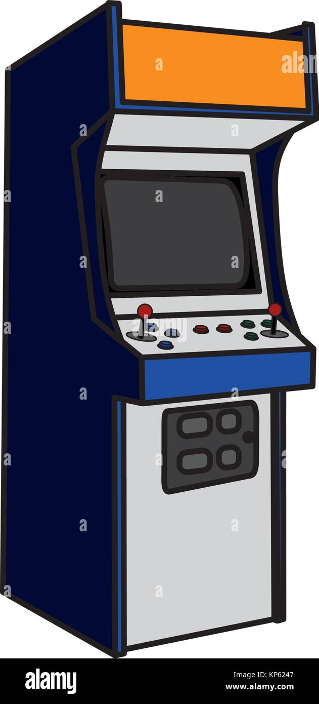 Arcade machine design Stock Vector Image & Art - Alamy