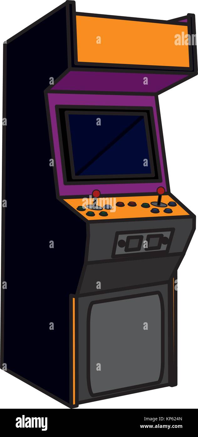 Arcade machine design Stock Vector Image & Art - Alamy