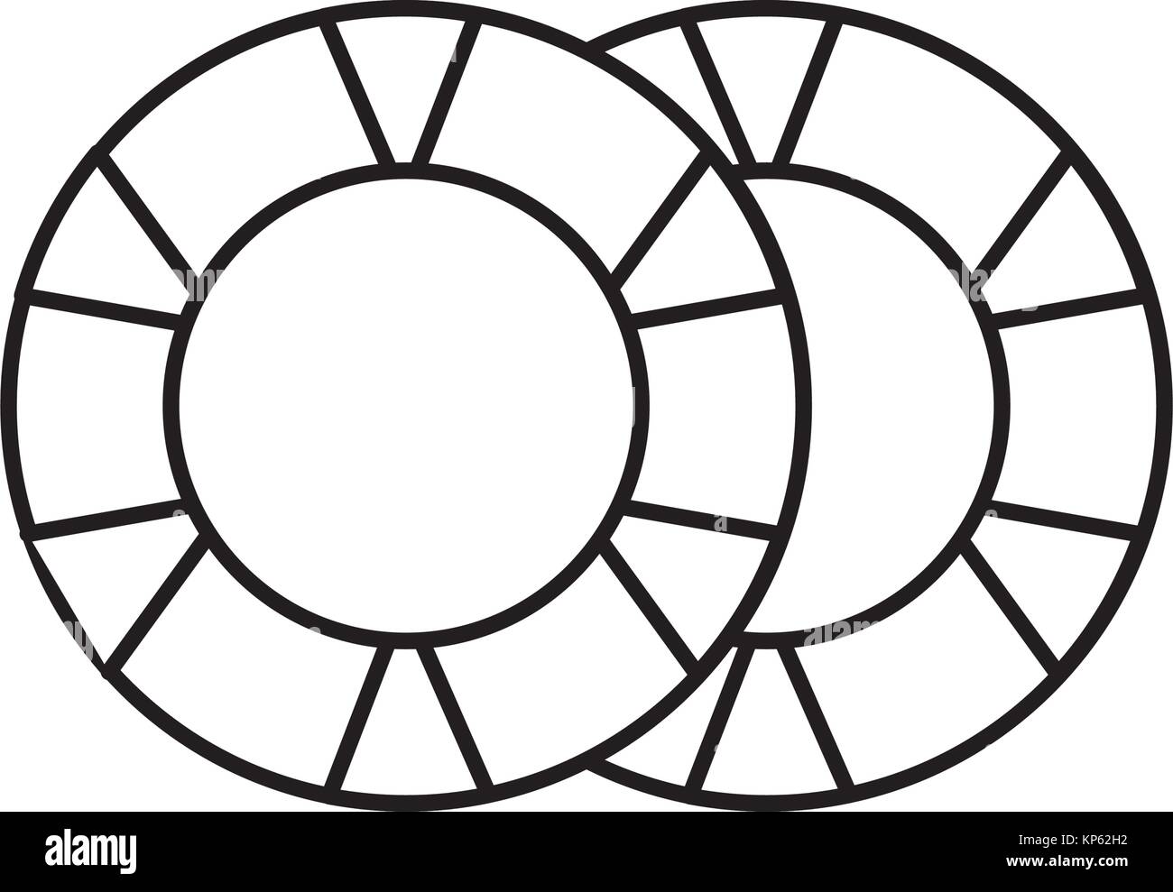 Isolated chips design Stock Vector Image & Art - Alamy