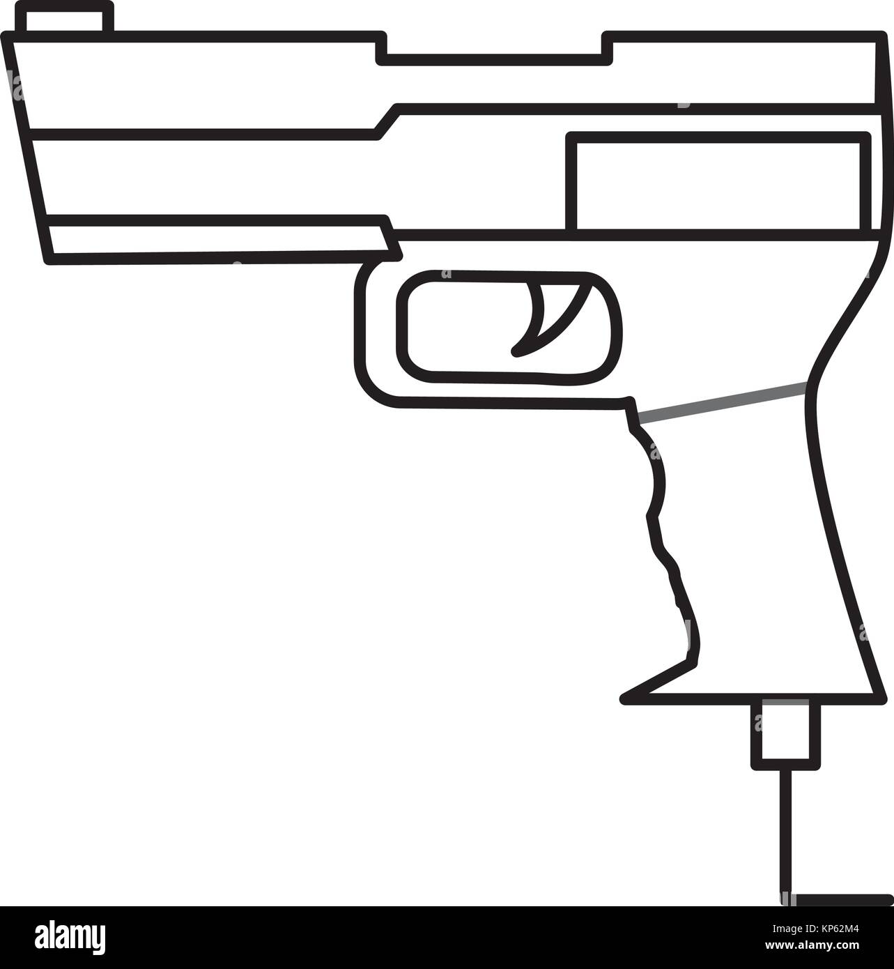 Toy gun design Stock Vector Image & Art - Alamy