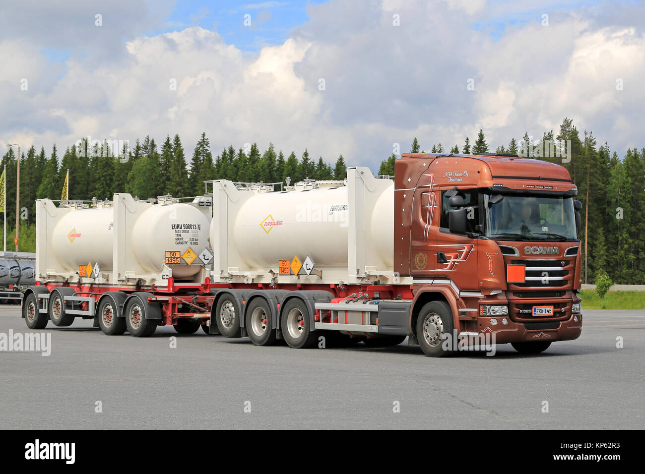Transportation tanker lorry hazardous hi-res stock photography and ...