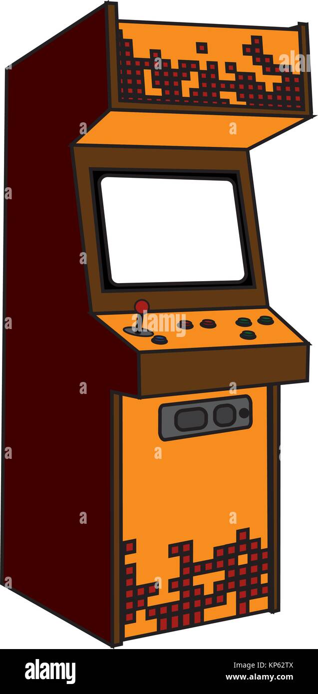 Arcade machine design Stock Vector Image & Art - Alamy