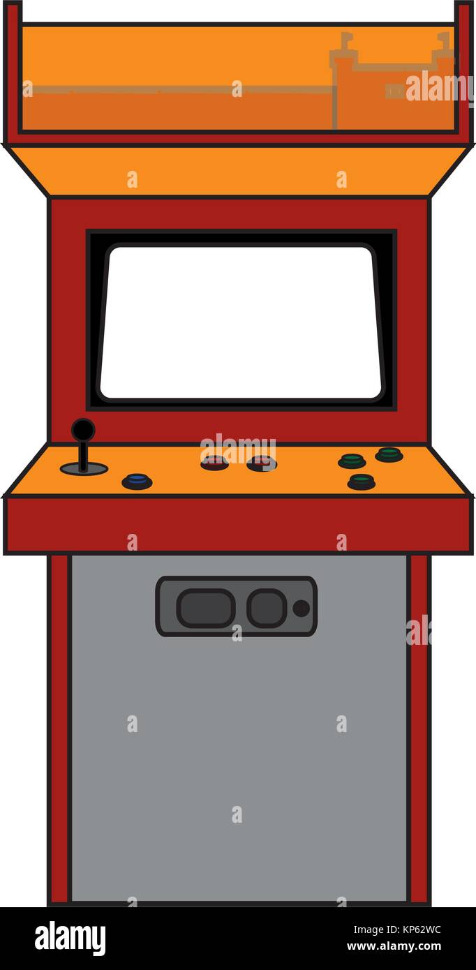 Arcade machine design Stock Vector Image & Art - Alamy