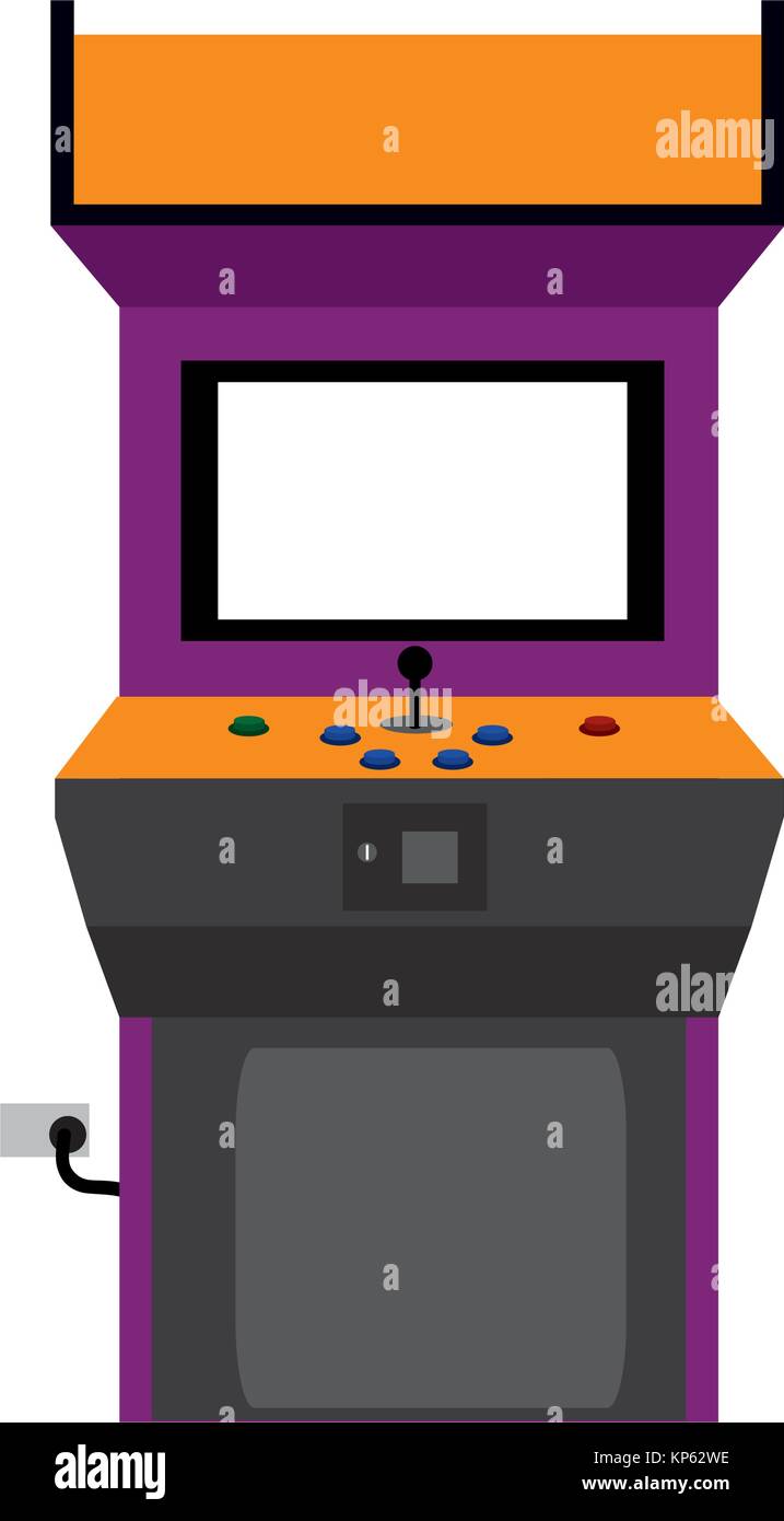 Arcade machine design Stock Vector Image & Art - Alamy