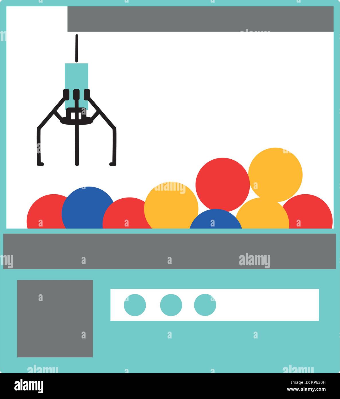 Claw machine design Stock Vector Image & Art - Alamy
