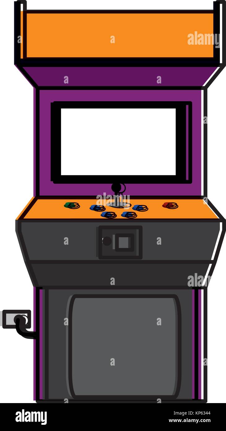 Arcade machine design Stock Vector Image & Art - Alamy