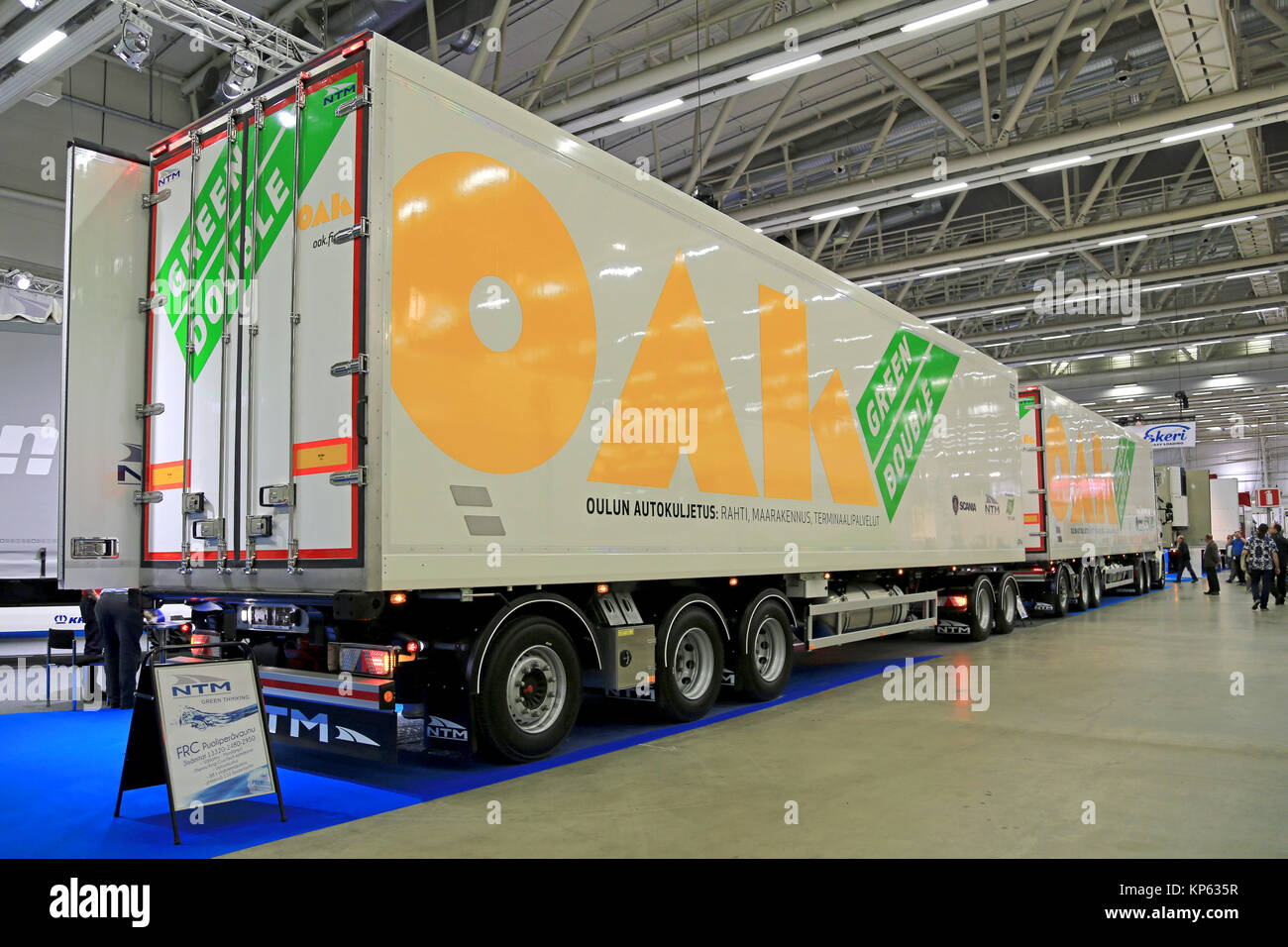 Long combination vehicle hi-res stock photography and images - Alamy