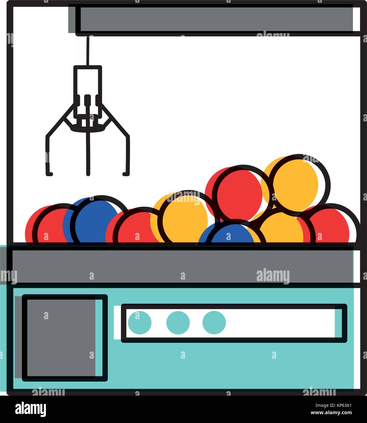 Claw machine design Stock Vector Image & Art - Alamy
