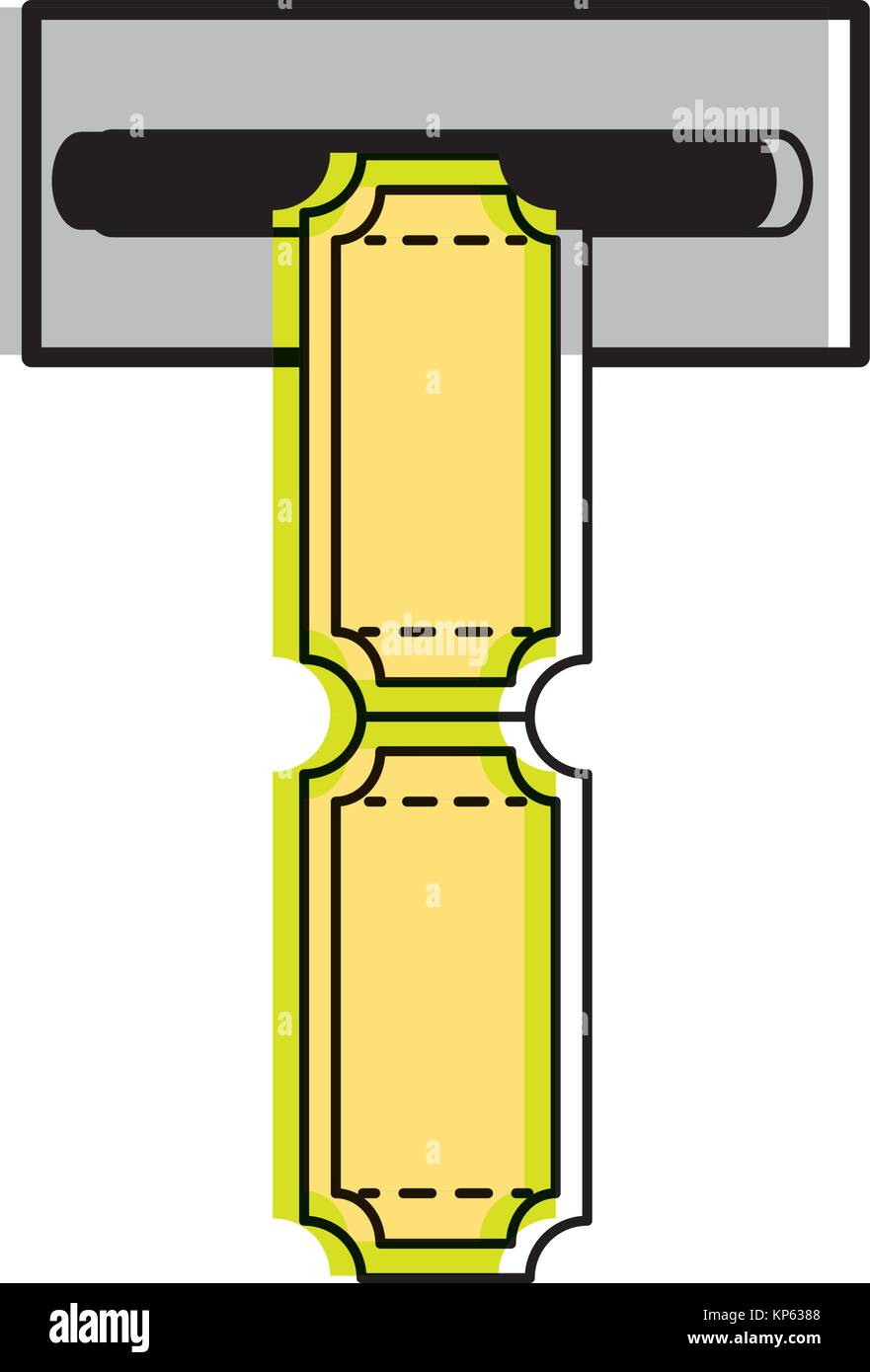 Isolated ticket design Stock Vector Image & Art - Alamy