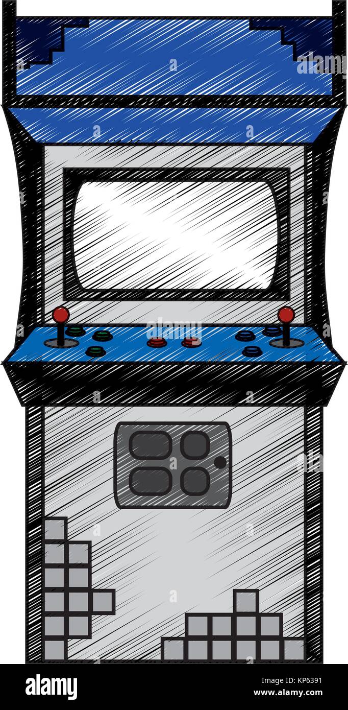 Arcade machine design Stock Vector Image & Art - Alamy