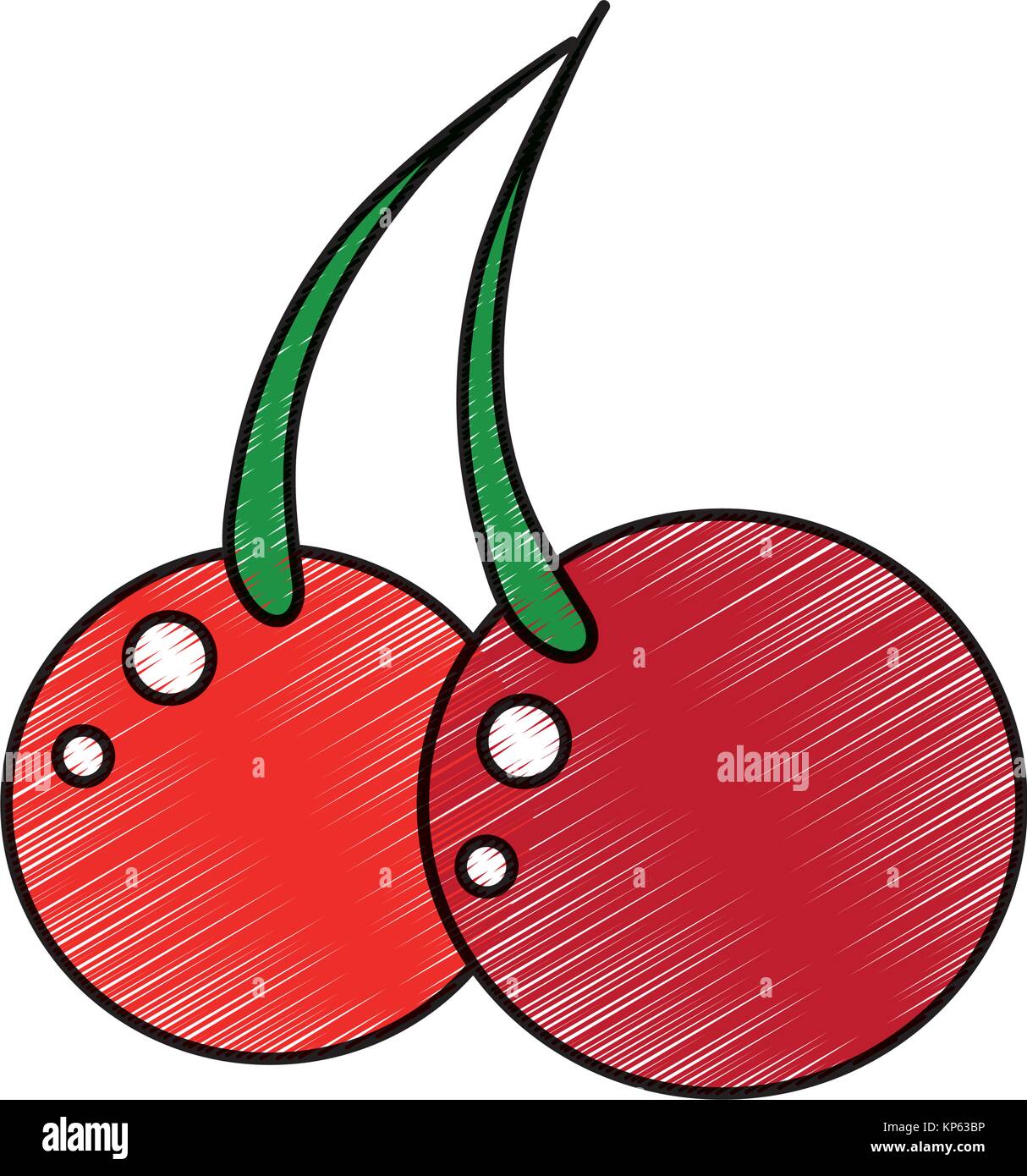 Isolated cherry design Stock Vector Image & Art - Alamy
