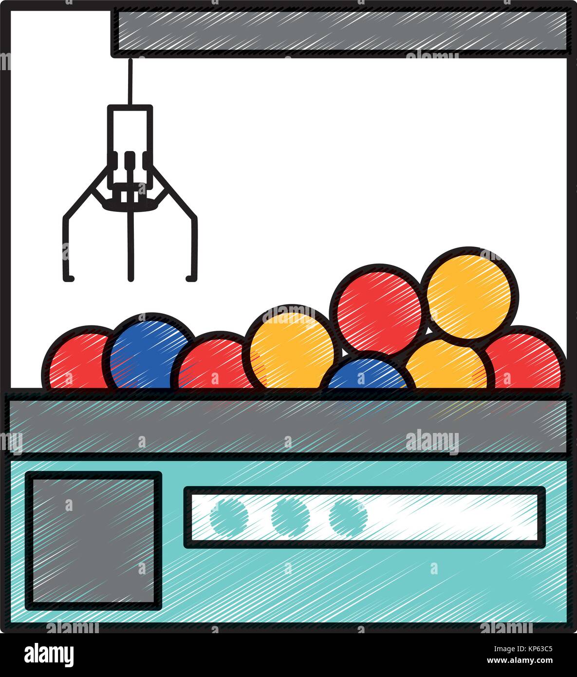 Claw machine design Stock Vector Image & Art - Alamy