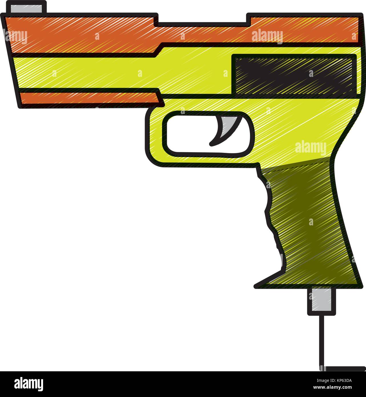 Toy gun design Stock Vector Image & Art - Alamy
