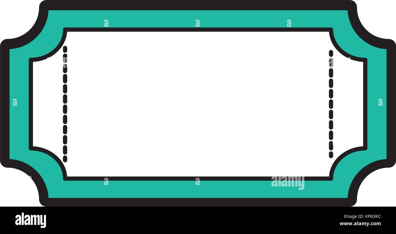 Isolated ticket design Stock Vector Image & Art - Alamy