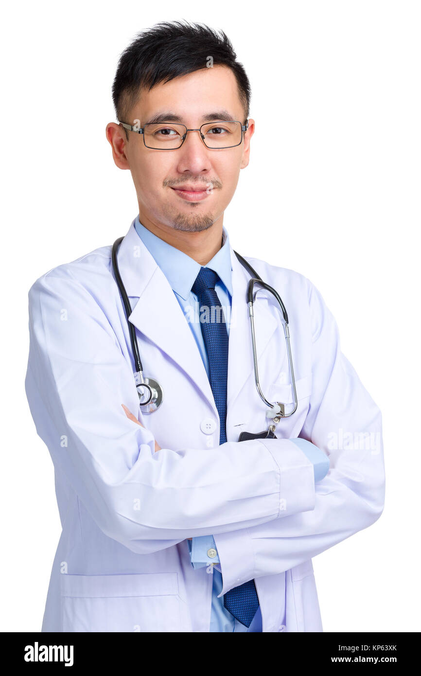 Male doctor portrait Stock Photo - Alamy
