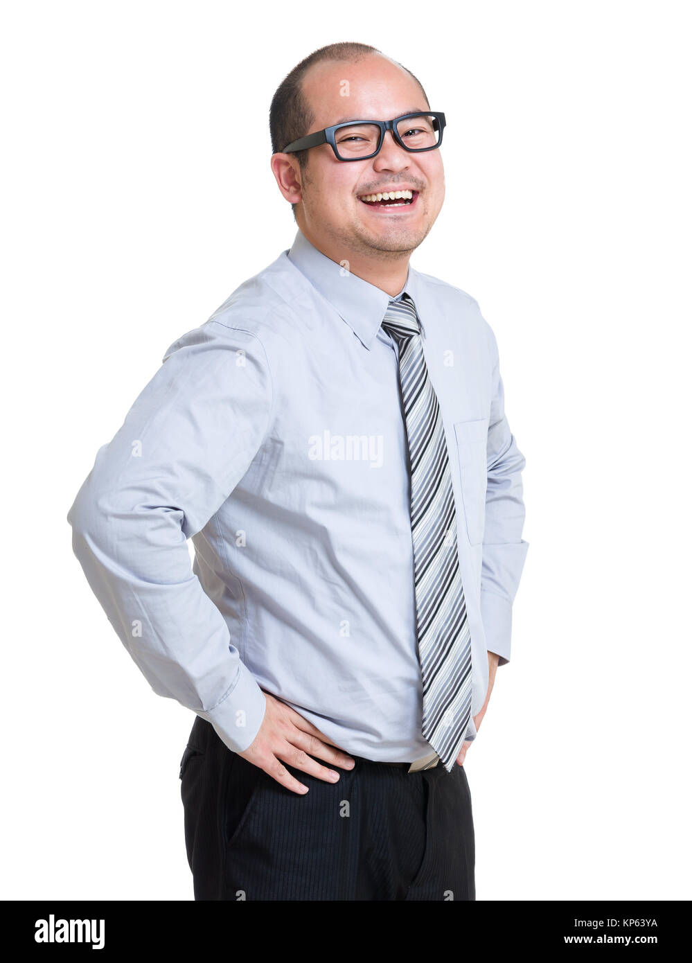 Happy asian fat boy hi-res stock photography and images - Alamy