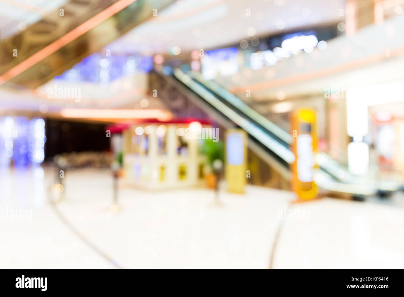 Blur image of shopping mall Stock Photo - Alamy
