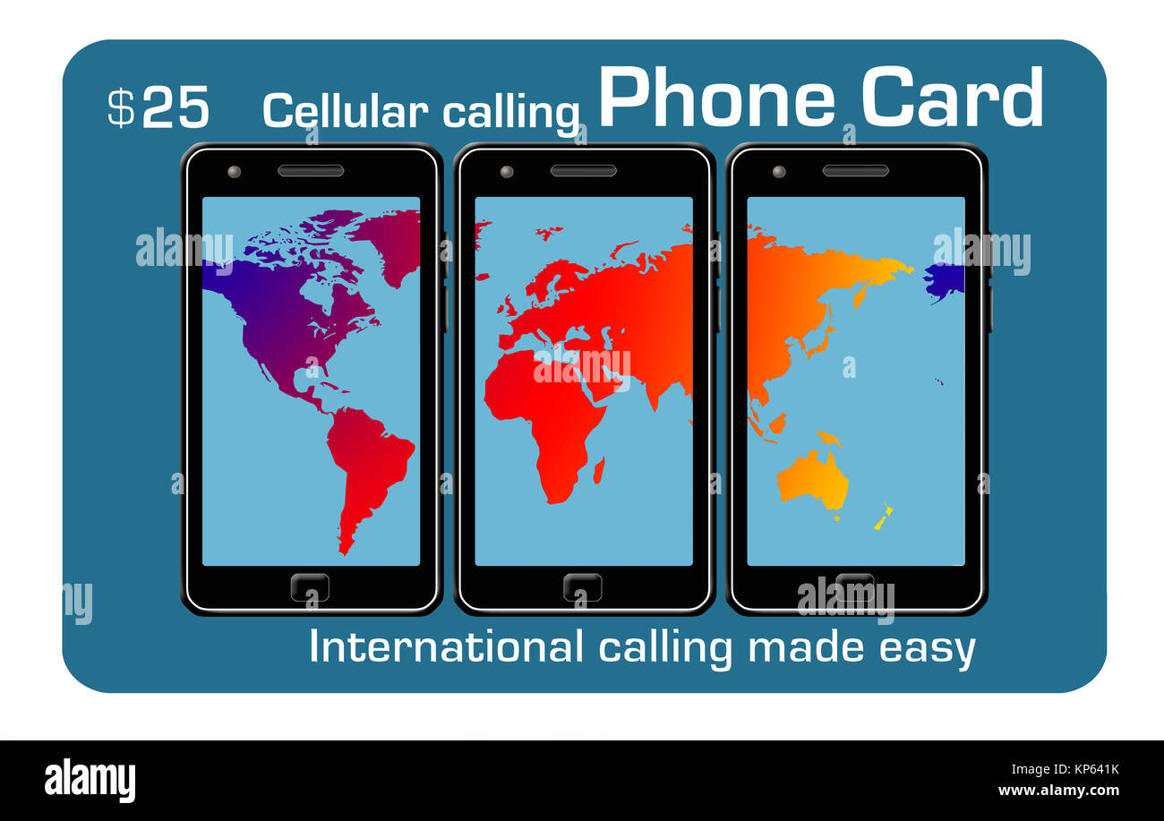 Pre paid phone card hi-res stock photography and images - Alamy