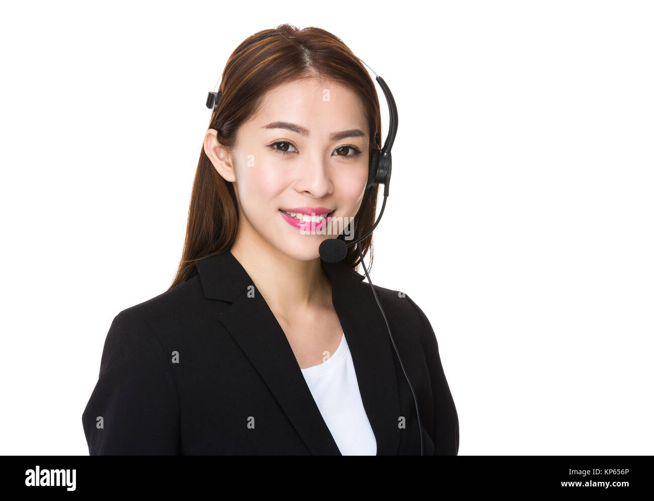 Customer services representative Stock Photo - Alamy