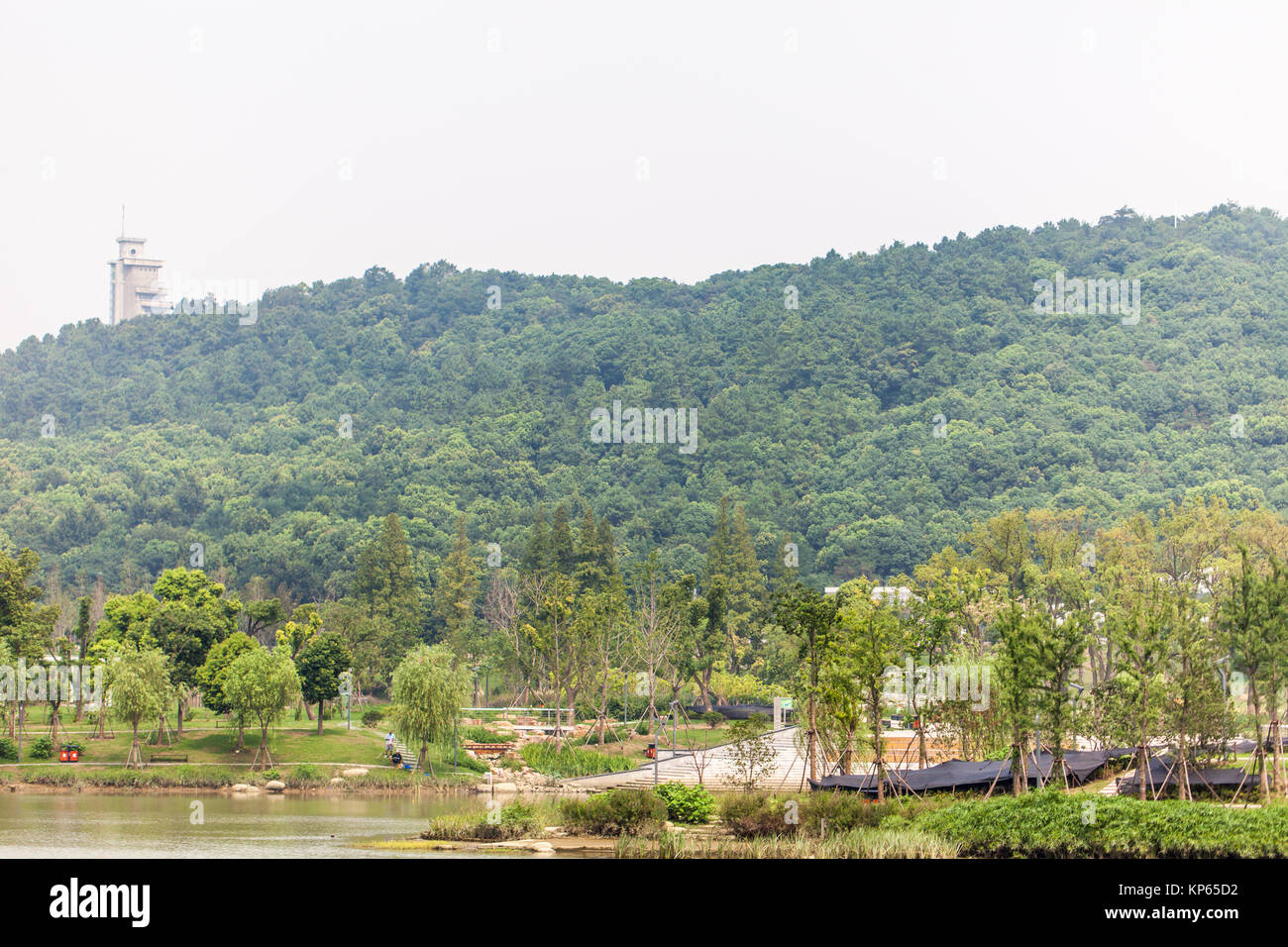 sunset at yangtze Stock Photo - Alamy