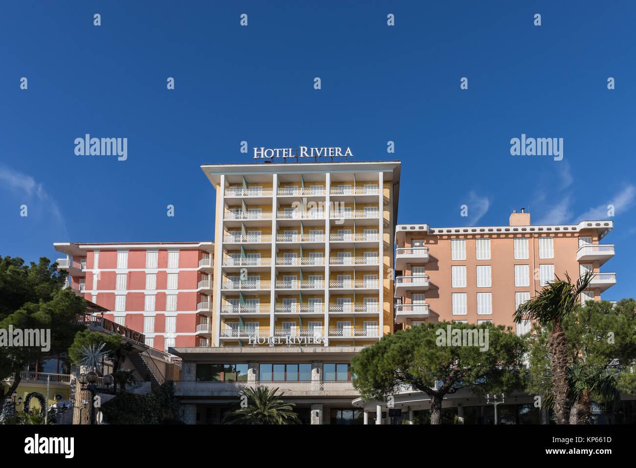 Hotel Riviera, Portoroz, Slovenia Stock Photo - Alamy