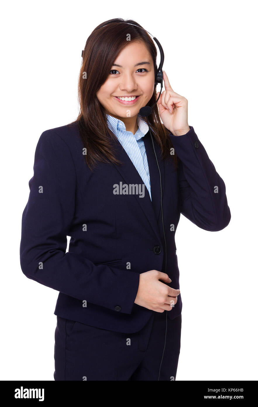 Customer services agent Stock Photo - Alamy