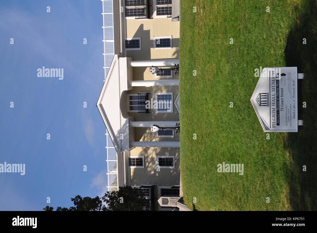 Plymouth, Massachusetts (USA) - Pilgrim Hall Museum Stock Photo - Alamy