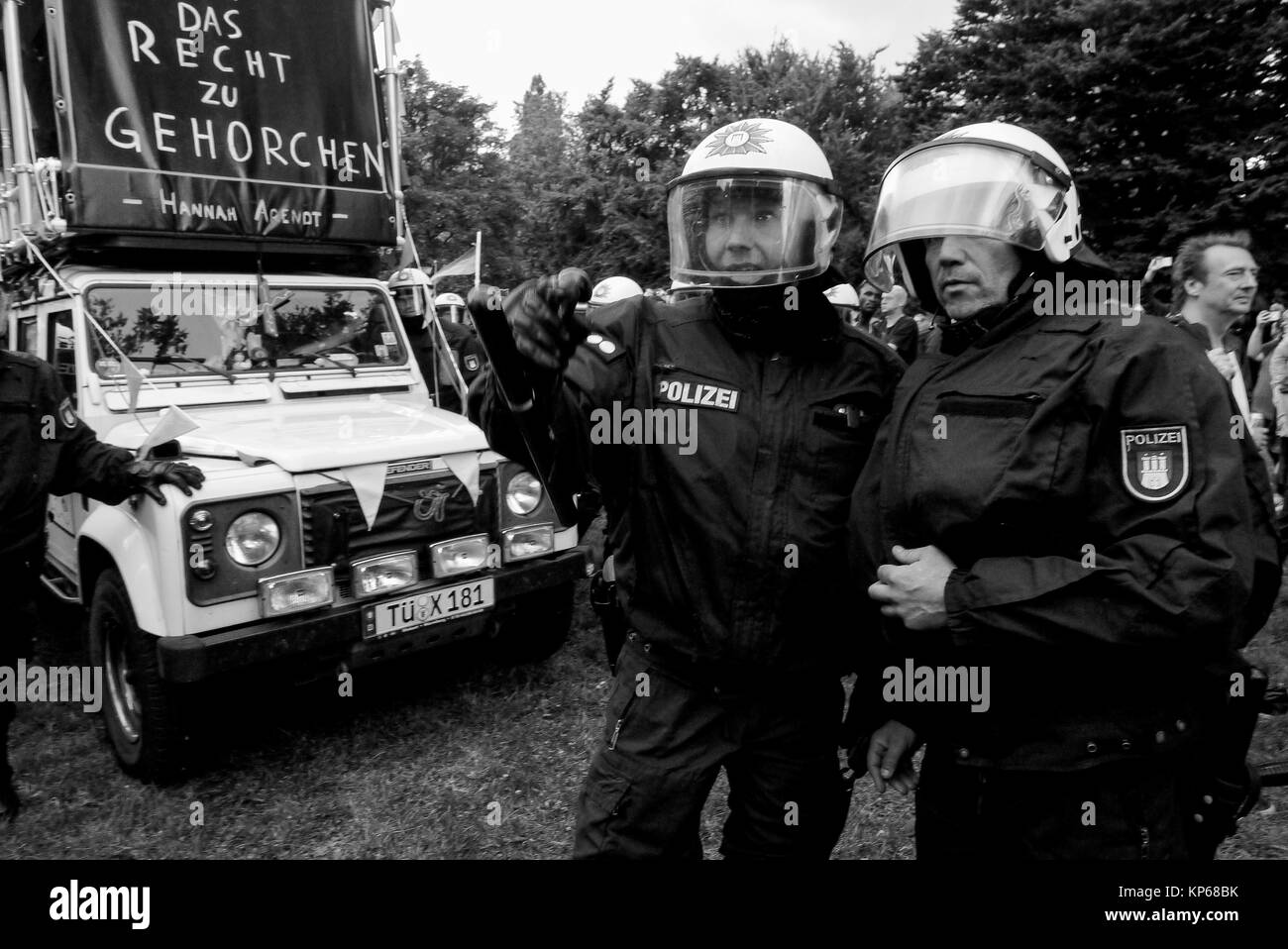 Anti german riots Black and White Stock Photos & Images - Alamy