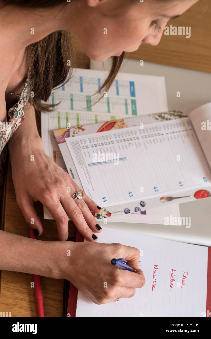 Woman name list hi-res stock photography and images - Alamy