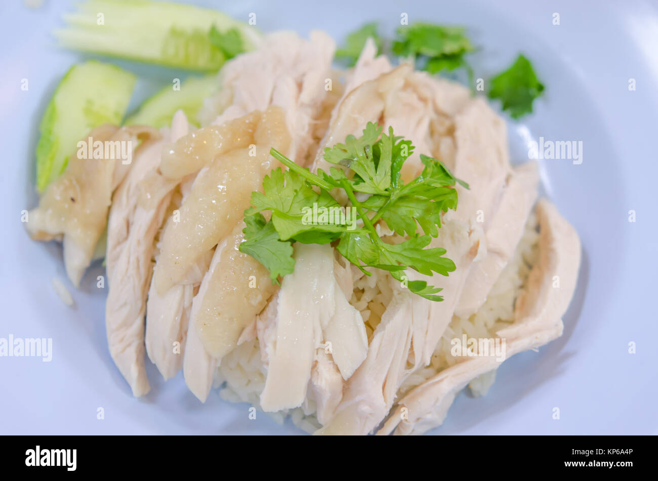 Chicken and Rice Stock Photo - Alamy