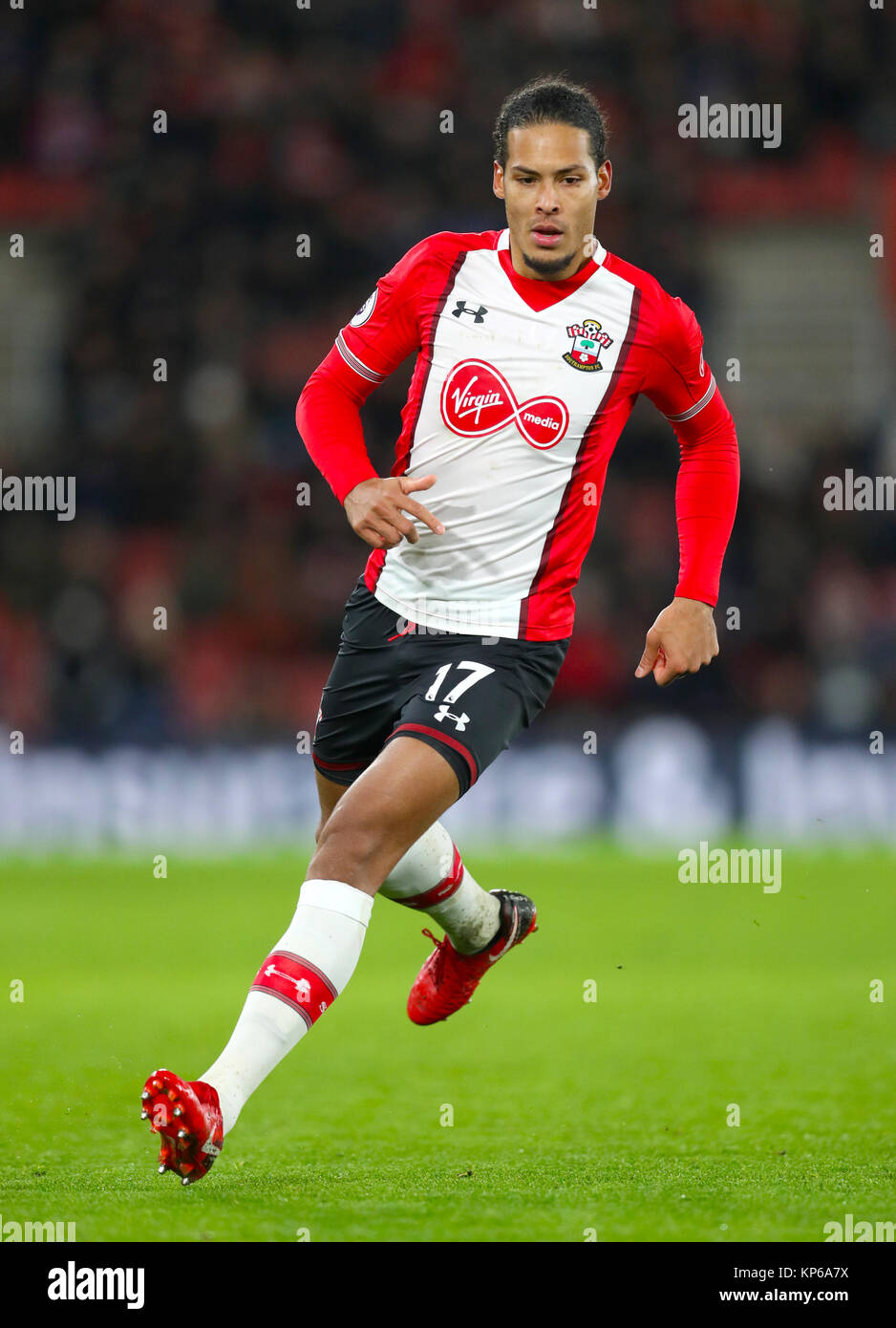 Southampton's Virgil van Dijk during the Premier League match at St ...