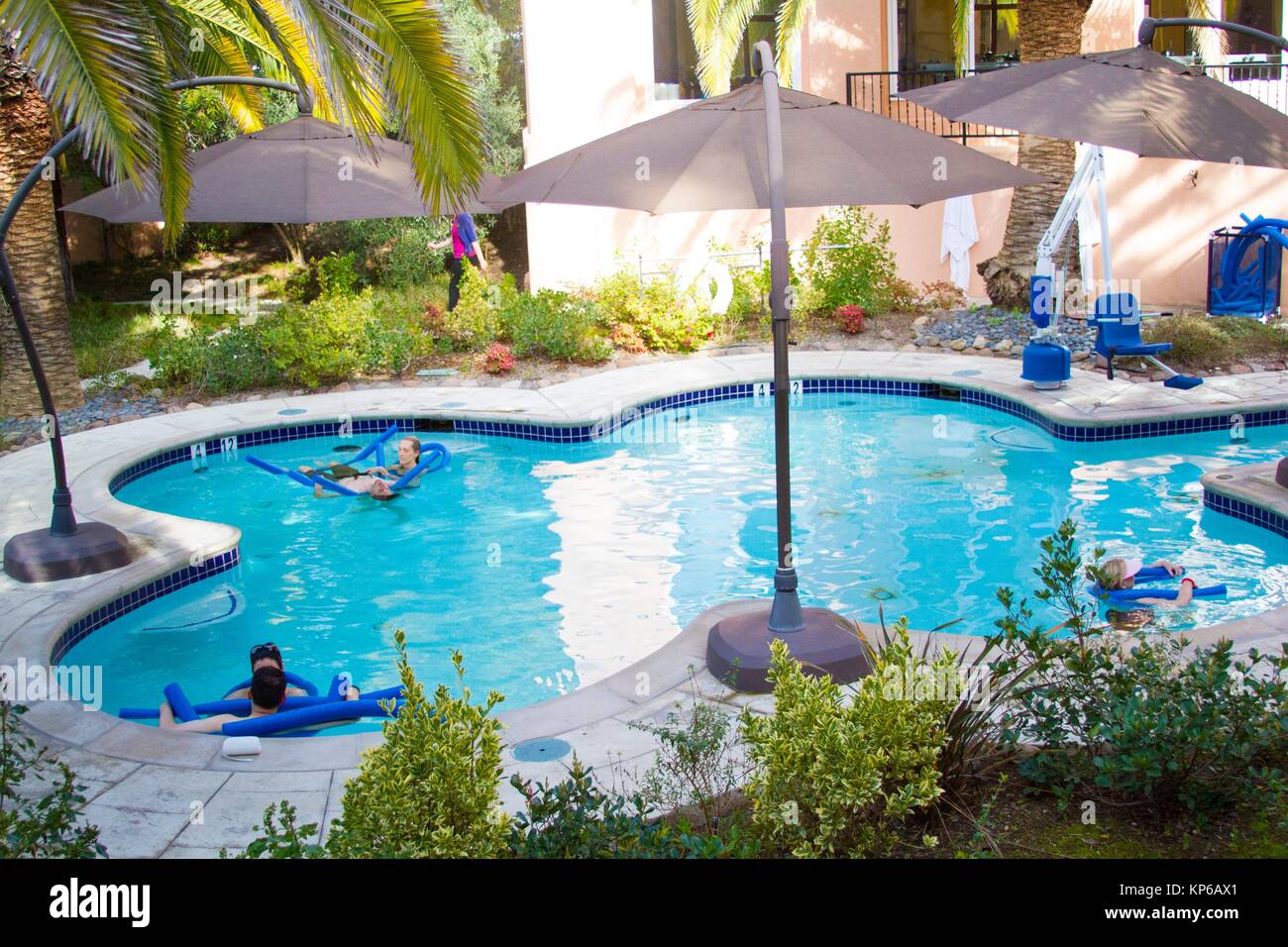 Sun Lounger Towel Pool High Resolution Stock Photography and Images - Alamy