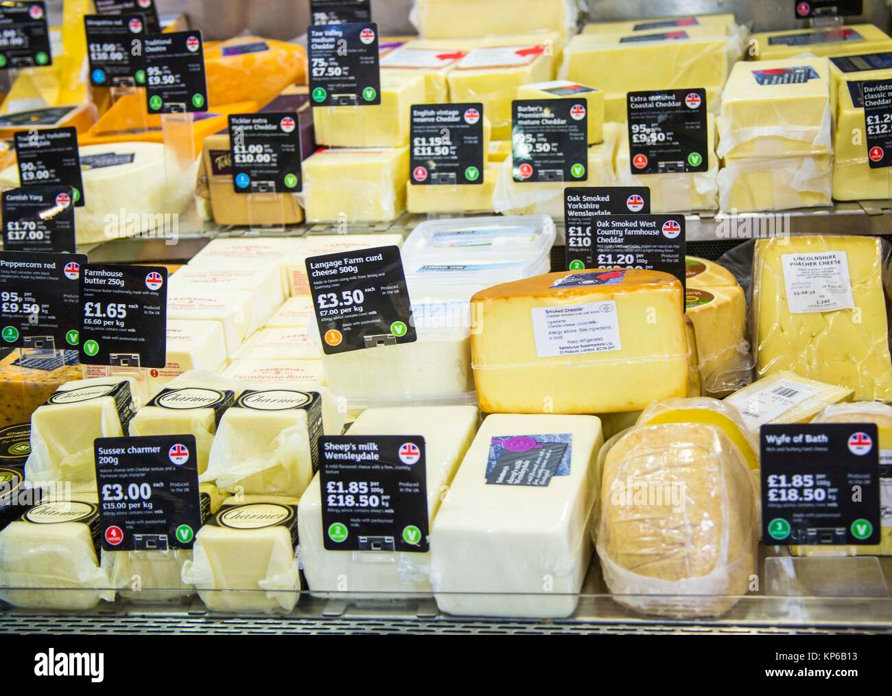 Supermarket Cheese International High Resolution Stock Photography and ...