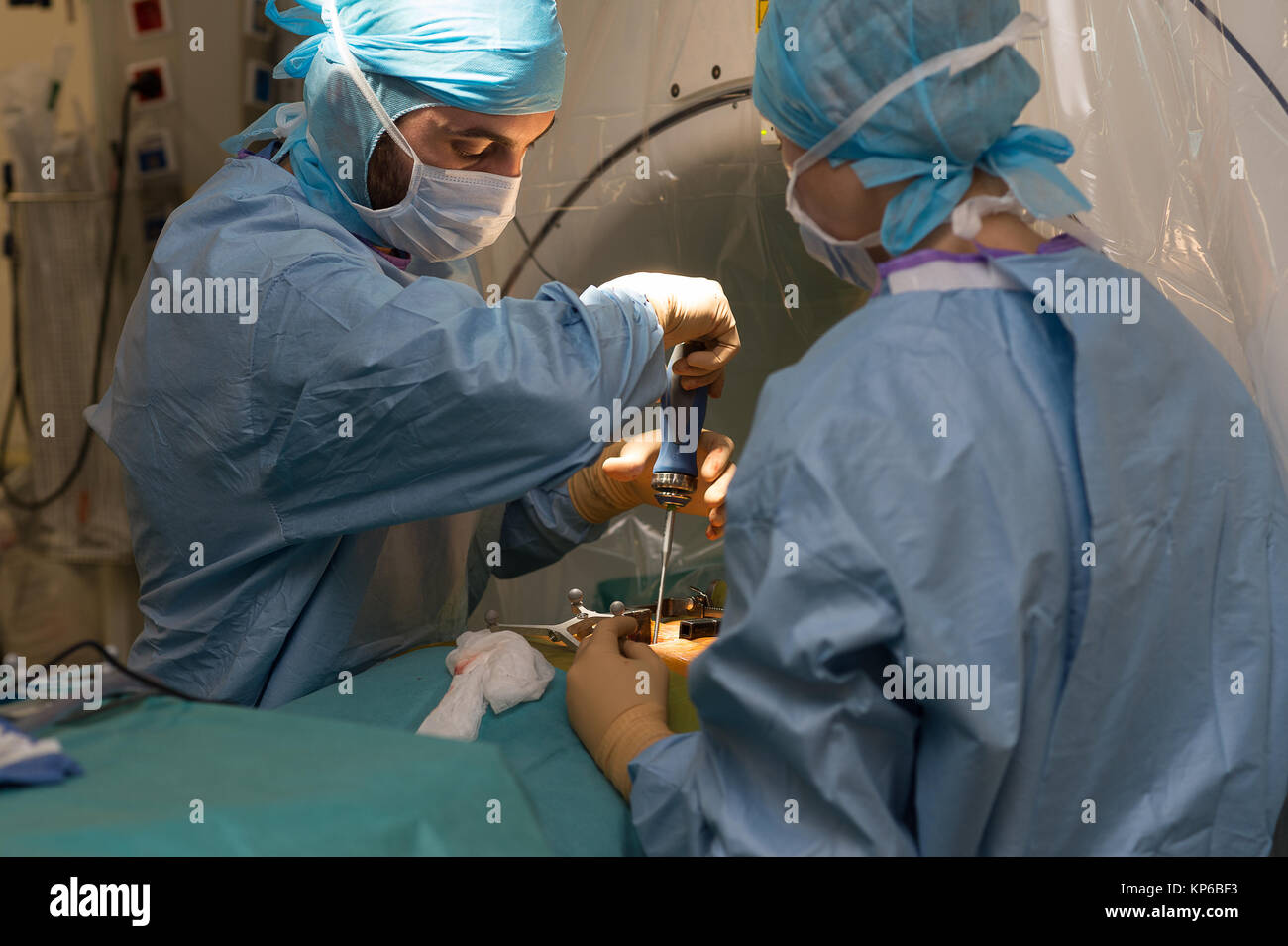 Lumbar spinal stenosis surgery hi-res stock photography and images - Alamy