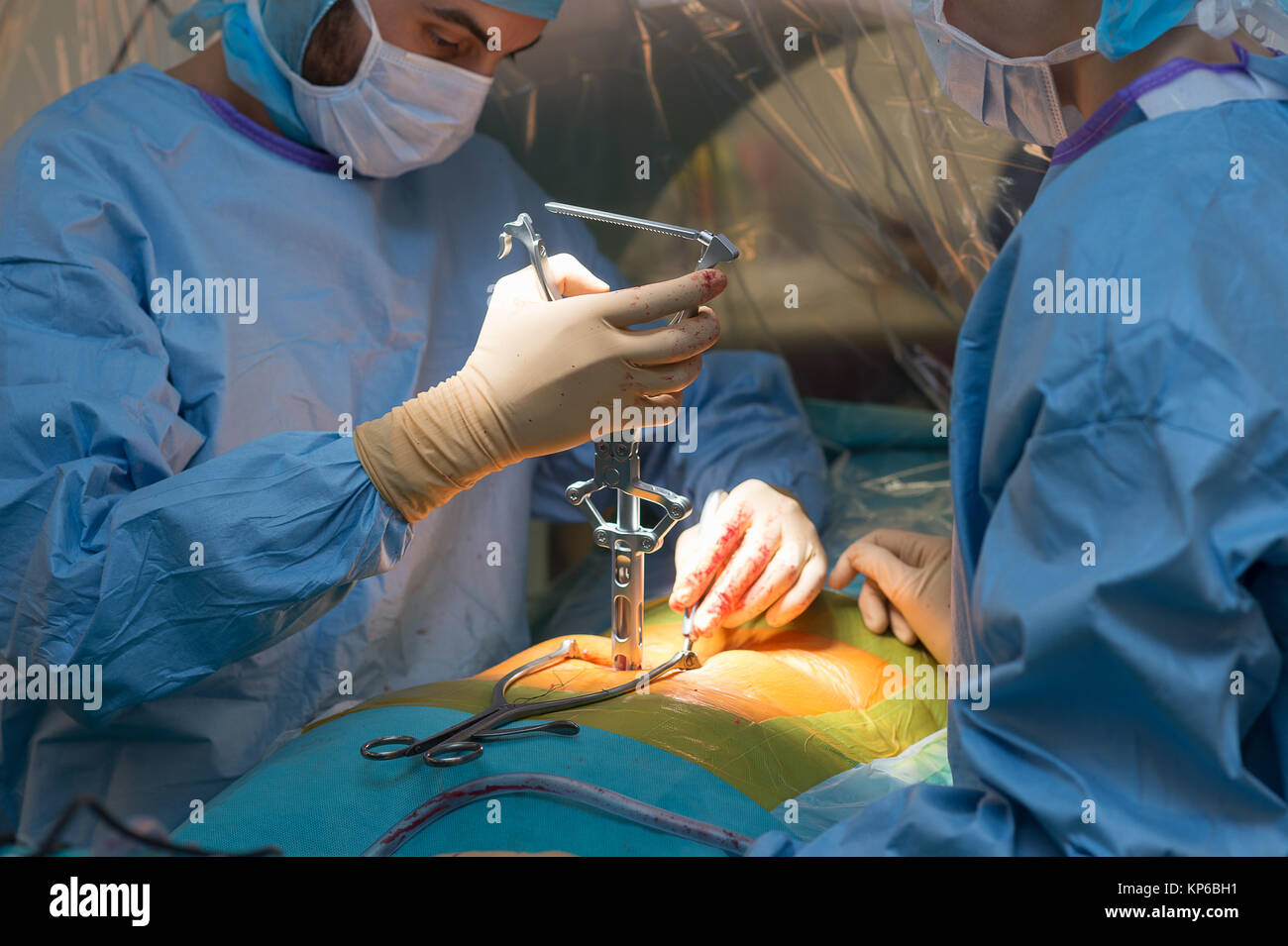 Spinal surgery operating room hi-res stock photography and images - Alamy