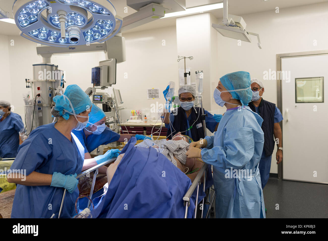 Transfer to stretcher hi-res stock photography and images - Alamy