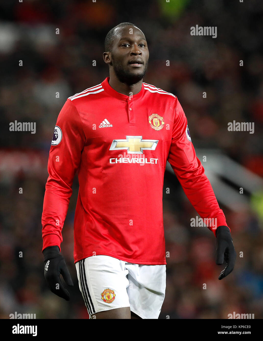 Manchester United's Romelu Lukaku during the Premier League match at ...