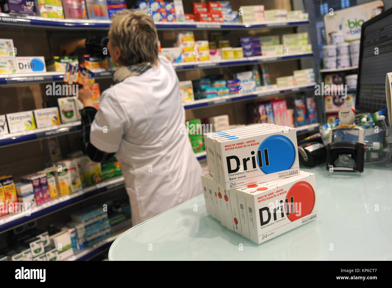 DRUG ON SELF SERVICE Stock Photo - Alamy