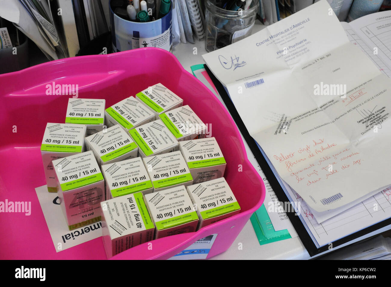 Narcotics prescription hi-res stock photography and images - Alamy