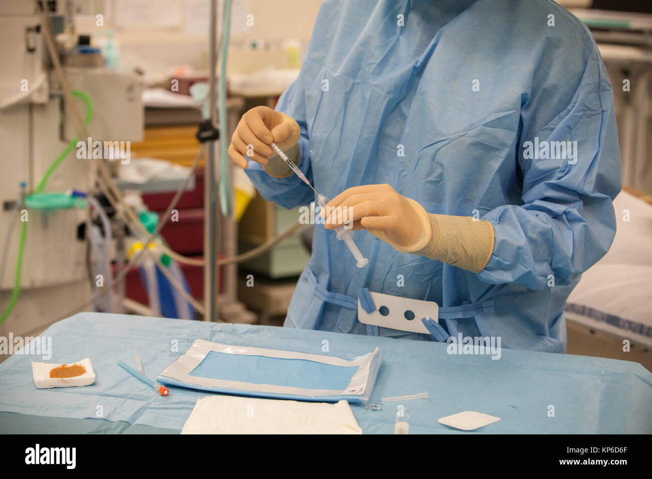 Epidural injection birth hi-res stock photography and images - Alamy