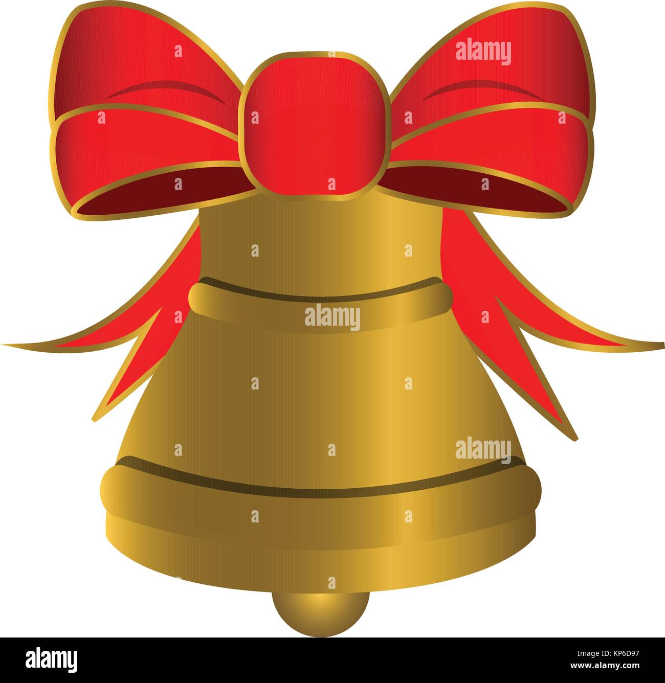 Isolated golden bell Stock Vector Image & Art - Alamy