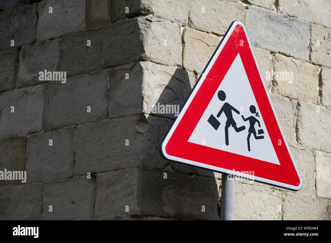 Children Warning Sign High Resolution Stock Photography and Images - Alamy