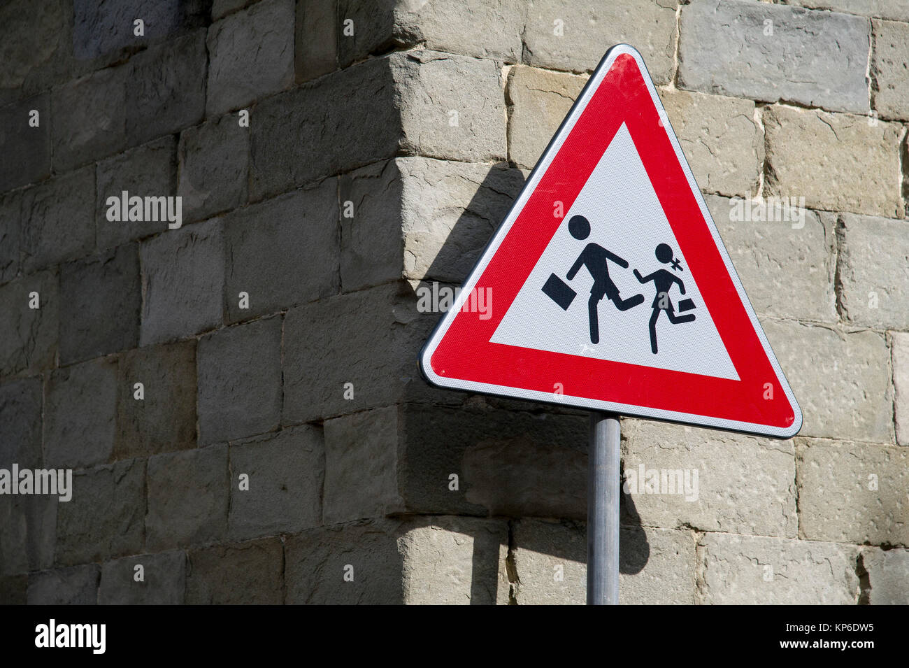 Children Warning Sign High Resolution Stock Photography and Images - Alamy