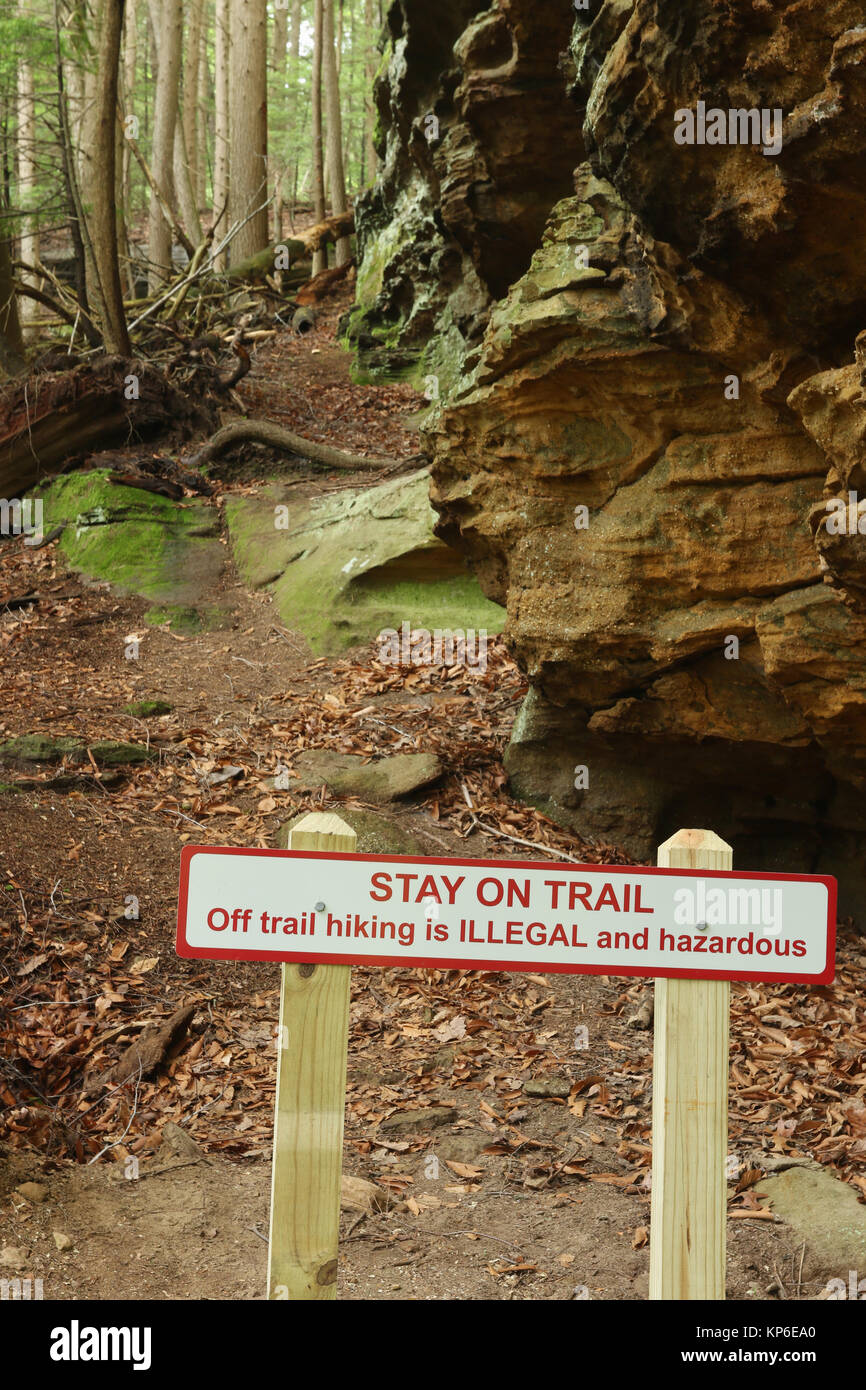 Hazardous trail hi-res stock photography and images - Alamy