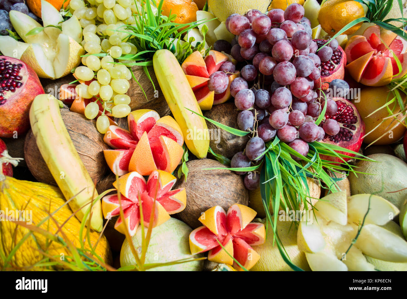 fresh mixed fruits; fruits background healthy eating dieting love Stock ...